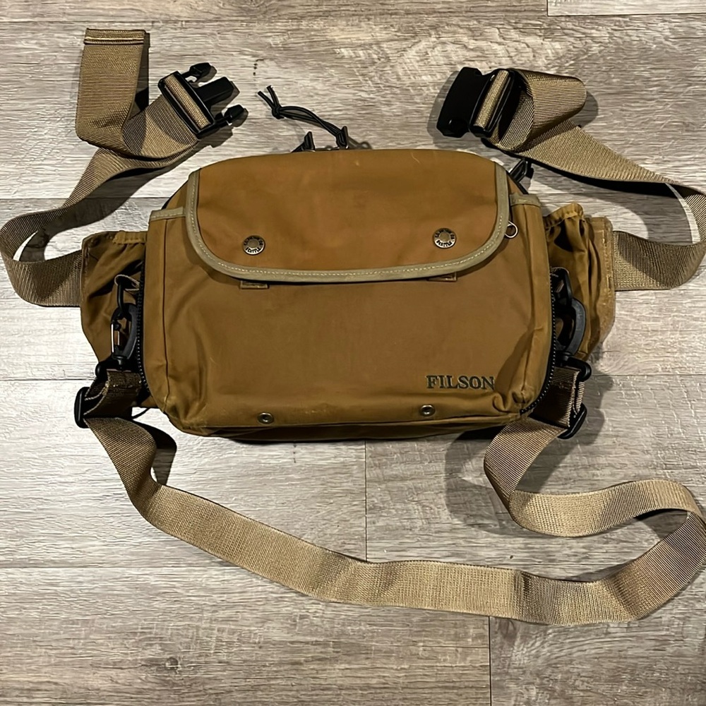 Filson Tin Cloth Fishing Pack (Made In Usa) - Gem